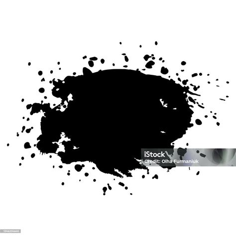 줄무늬 스플래시 반점 점 줄무늬가있는 그런지 잉크 얼룩 추상적 인 자리입니다 로르샤흐 테스트를 위한 페인트 수채화의 튀김 Rorschach Test에 대한 스톡 벡터 아트