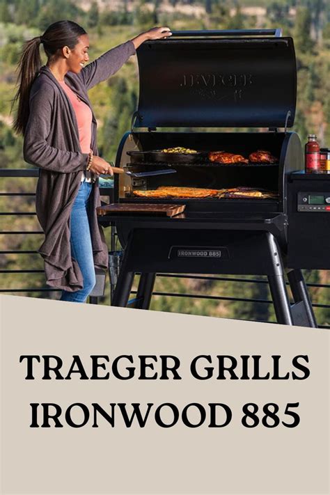 Traeger Grills Ironwood 885 Electric Wood Pellet Grill And Smoker With