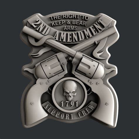 Stl File 3d Models Amendment・3d Print Model To Download・cults