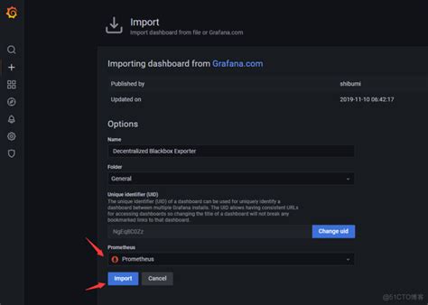 Prometheus之blackbox Exporter通过grafana可视化 小吉猫w的技术博客 51cto博客
