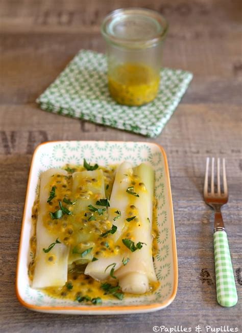 Poireaux Vinaigrette Aux Fruits De La Passion Artofit