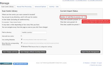 Issues That Are Not Valid To Import Issue Evilhero Mylar