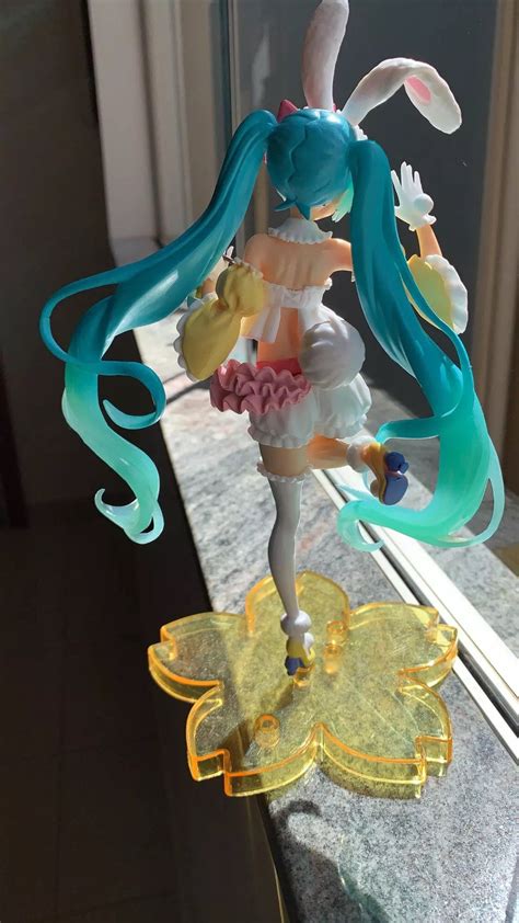 Hatsune Miku Bunny Figure With Free Shipping Etsy