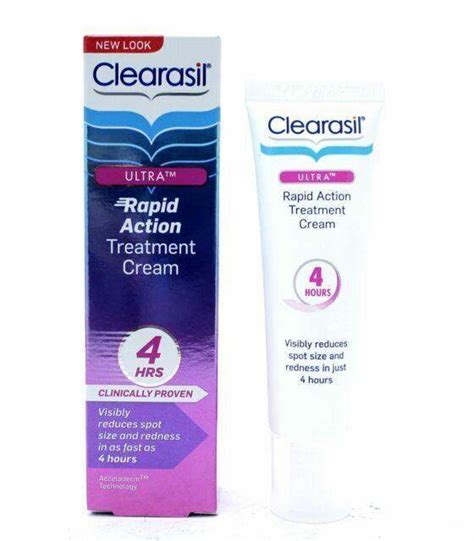 Buy Clearasil Rapid Action Cream Online Results In 4 Hours Welzo