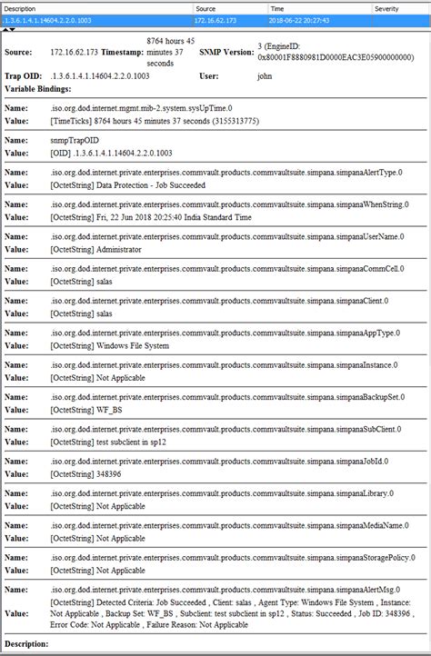 Snmp Trap Examples