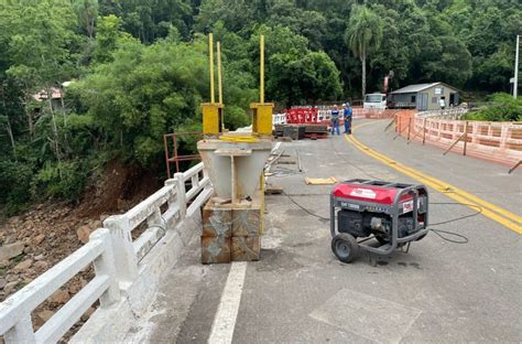 Obras Na Ponte Do Rio Das Antas Previsão De Conclusão Para Maio De