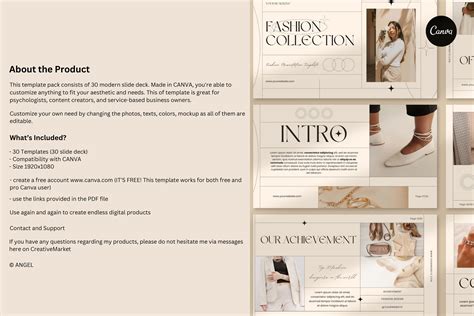 Slide Deck Canva Templates By Tasha Illustration TheHungryJPEG