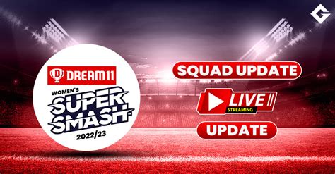 Dream11 Womens Super Smash 202223 Squad Update