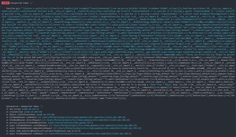 Syntaxerror Unexpected Token Nuxt