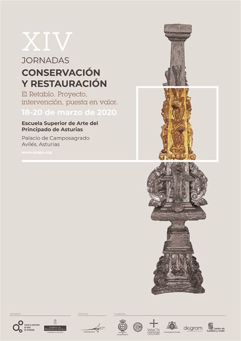 Xiv Jornadas De Conservación Y Restauración Escuela Superior De Arte Del Principado De Asturias