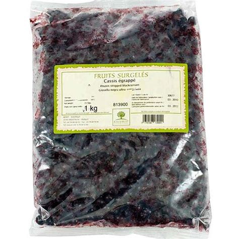 Cassis Iqf Whole Frozen Gourmet Food Store