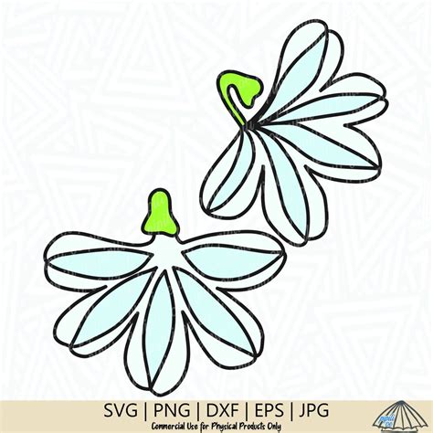 Naupaka Flower Svg Flower Svg Naupaka Svg Plant Svg Naupaka