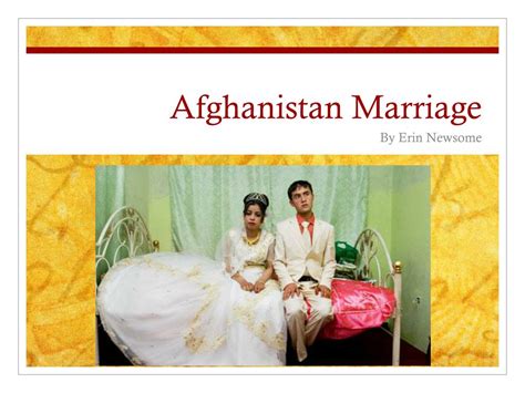 Ppt Afghanistan Marriage Powerpoint Presentation Free Download Id