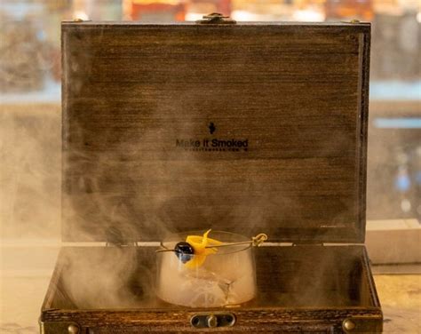 Cocktail Smoker Box Cocktail Smoking Kit T Set T For Dad