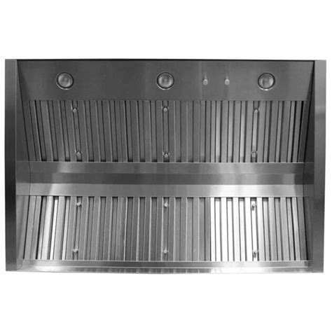 Trade Wind 66 Inch 2300 Cfm Outdoor Vent Insert Stainless Steel