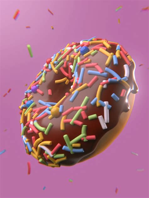 My First Dount Animation Took Me 3 Months Off And On But Almost 1hr