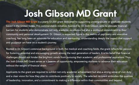 Home Josh Gibson Md Foundation