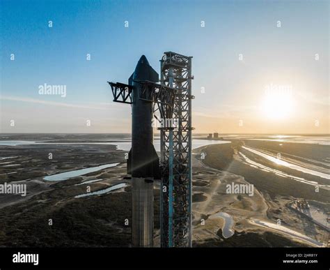 Cape Canaveral Florida Usa 16 March 2022 Aerial View Of Starship