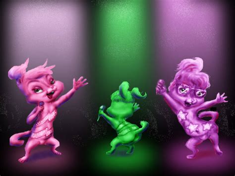 Chipettes At Staples Center By Elfunnimal On Deviantart
