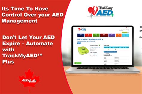 Dont Let Your Aed Expire Automate With Trackmyaed™ Plus Aed4life