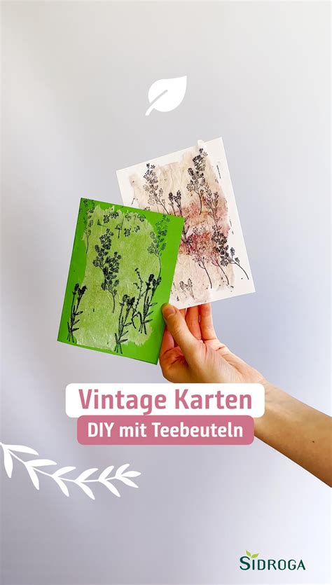 Diy Postkarten Aus Buchseiten Basteln Aquarell Wasserfarben Blumen Einfach Lettering Upcycling