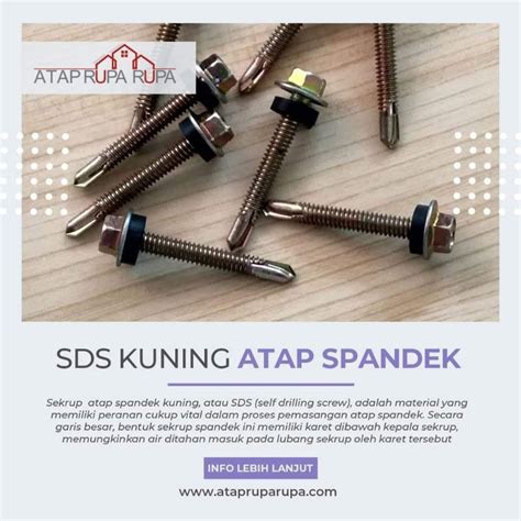 Jual Sekrup Kuning Atap Spandek 7cm Shopee Indonesia