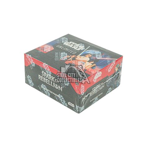 Star Wars Unlimited Spark Of Rebellion Booster Display Box Steel