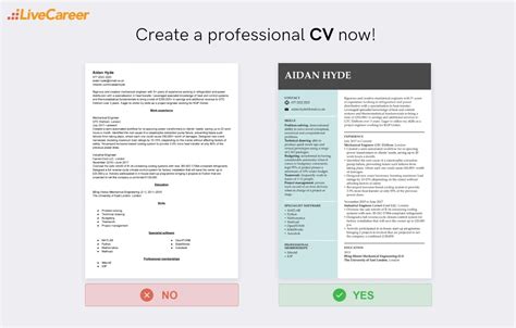 Engineering Cv Examples And Template For 2025