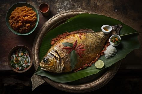 Premium Photo Fish Dishes Are Bengali Delicacy