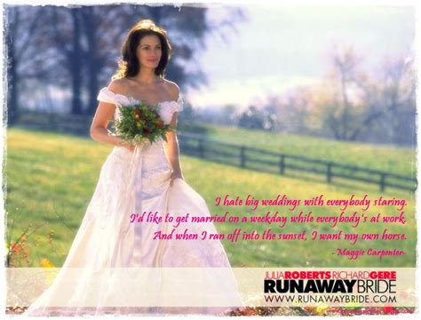 Runaway Bride Quotes Quotesgram