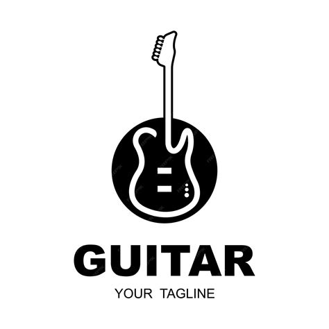 Premium Vector Music And Band Classic Logo Guitar Music Club Vintage Logo