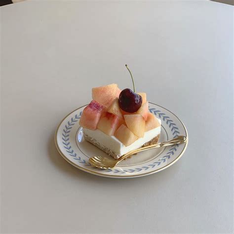 🎀doo🎀 On Instagram 여름엔 복숭아🍑 Dailydailygramcafecafetour