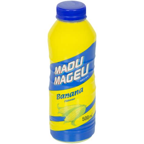 Madu Banana Flavour Mageu 500ml Mageu Dairy Drinks Drinks