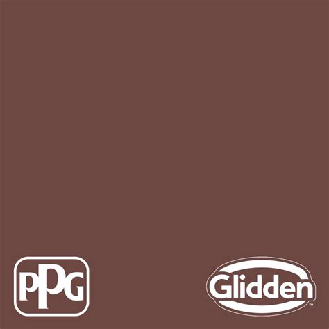 Glidden Essentials 5 Gal Ppg1060 7 Warm Mahogany Flatmatte Exterior