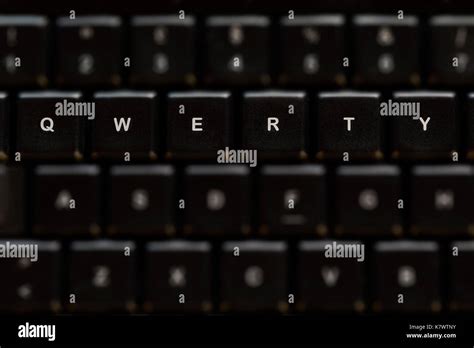 Qwerty Keyboard Hi Res Stock Photography And Images Alamy