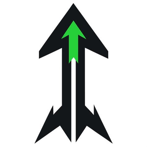 geometric abstract flat vector illustration arrow pointing right left