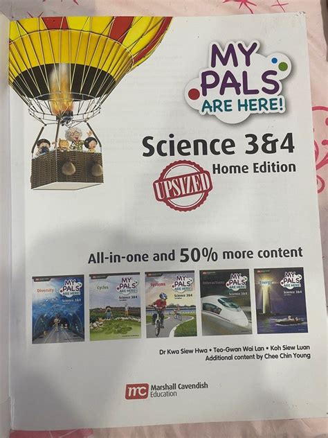 Primary 3and4 Science Textbook Hobbies And Toys Books And Magazines