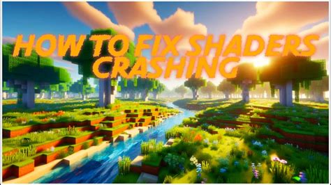How To Fix 🫸🏻shaders Crashing 🫷🏻 😍dont Miss Youtube