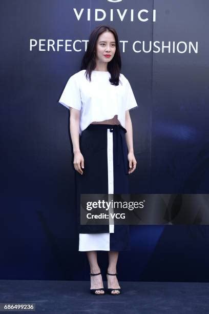 Song Ji Hyo Promotes Cosmetics Brand In Seoul Photos And Premium High