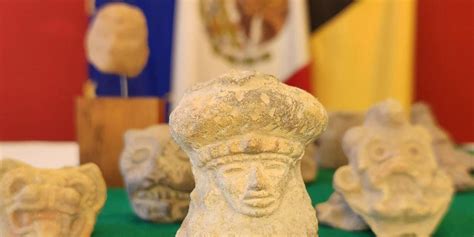 Entregan En Bélgica 20 Piezas Arqueológicas Prehispánicas