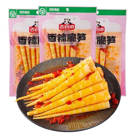 Spicy Red Oil Bamboo Shoots Tip 65g Instant Bamboo Shoots Spicy Leisure