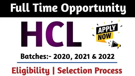Hcl Work From Home Exciting Opportunities Apply Now
