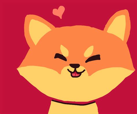 Shiba Inu Loves You Drawception