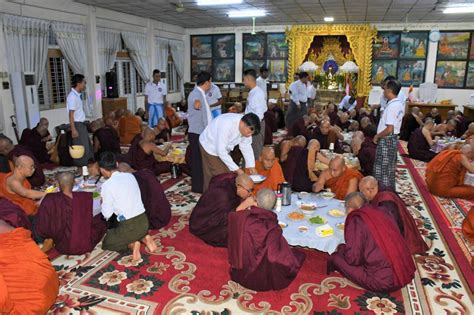 မာရဝိဇယဗုဒ္ဓရုပ်ပွားတော်မြတ်ကြီး ဗုဒ္ဓါဘိသေကအနေကဇာတင်လှူခြင်းအခမ်းအနားသို့ တက်ရောက်ကြမည့် နိုင