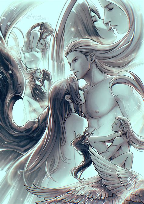 Aerith Gainsborough Sephiroth And Safer Sephiroth Final Fantasy And