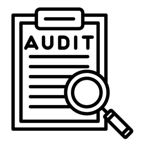 Premium Vector Audit Vector Illustration Style