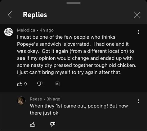 Rease Gets Ptsd Eating Chicken Sandwiches Ritzrease