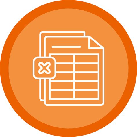 Excel Line Multi Circle Icon 44204467 Vector Art At Vecteezy