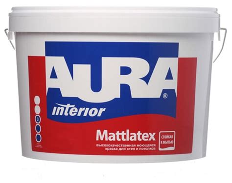 Aura Mattlatex для стен и потолка моющаяся отзывы