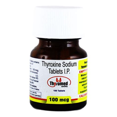 Thyromed 100mcg Tablet 100s Price Uses Side Effects Netmeds